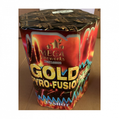 Gold Pyro Fusion | Mega fireworks | PSN 19302 | RedGinta